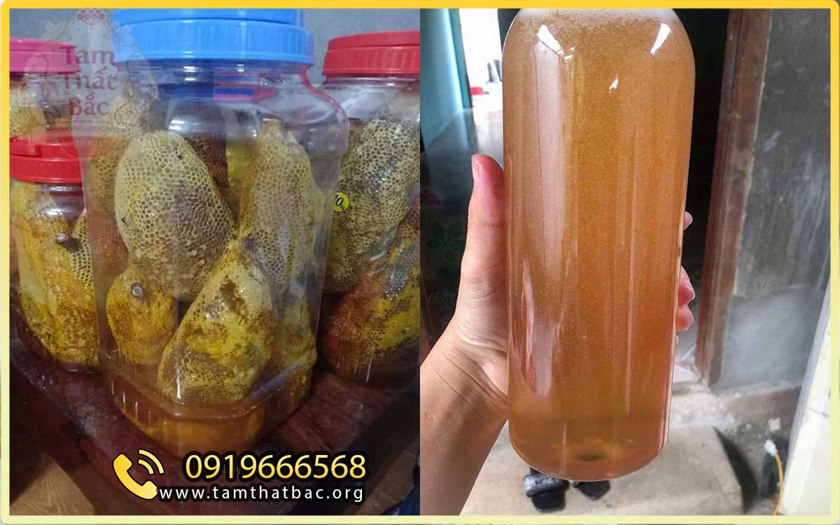 Mật ong rừng tây nguyên chai 1 lít